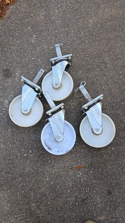 4x Blickle Lenkrollen, Räder, Rollen, 190mm, TOP! 👍 (Gebraucht) in ...