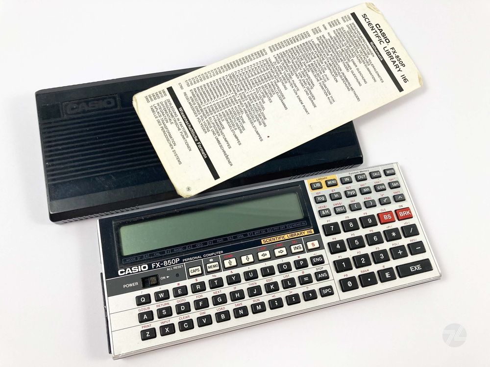 Casio FX-850P Personal Computer Taschenrechner Vintage (Gebraucht) in ...