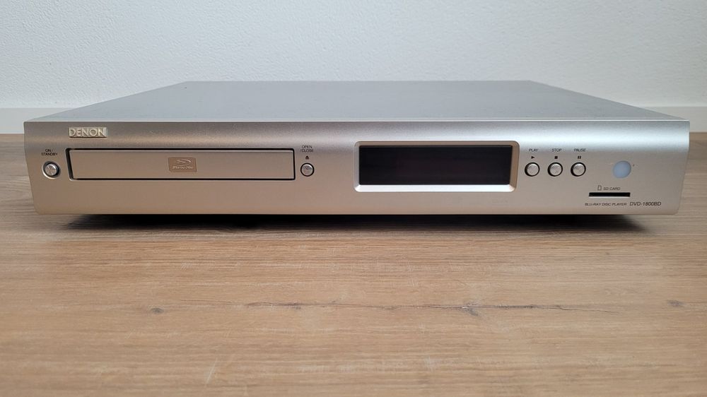 Denon DVD-1800BD Blue-Ray/DVD Player (Silber) (Gebraucht) in Lachen SZ ...
