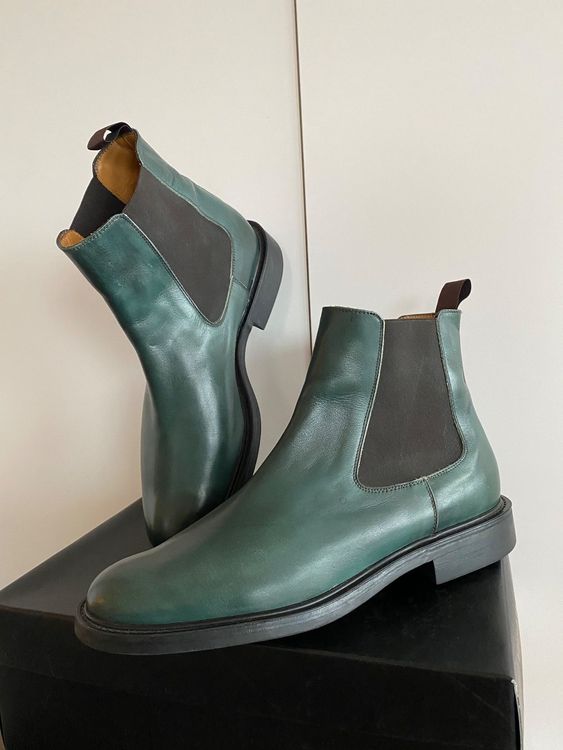 Ab 1.-!!! Bellini Chelsea Boots, Gr. 45, grün, NP: 350.- (Neu (gemäss ...
