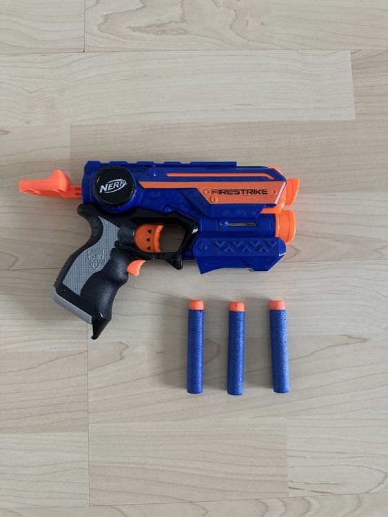 Pistola Nerf Firestrike con dardi e laser (Neu (gemäss Beschreibung ...