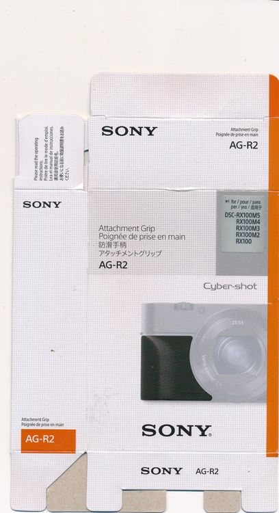 Sony Camera Grip AGR-2B DSC RX100 | Kaufen auf Ricardo