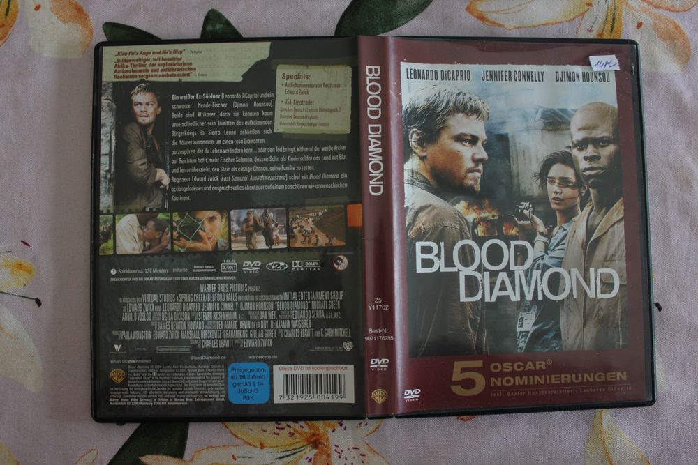 BLOOD DIAMOND mit Leonardo DiCaprio DVD ( 1482) | Kaufen auf Ricardo