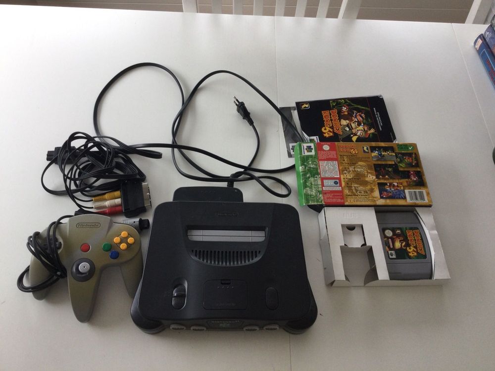 Nintendo 64- Donkey Kong Bundle inklusive Expansionspak (Gebraucht) in ...