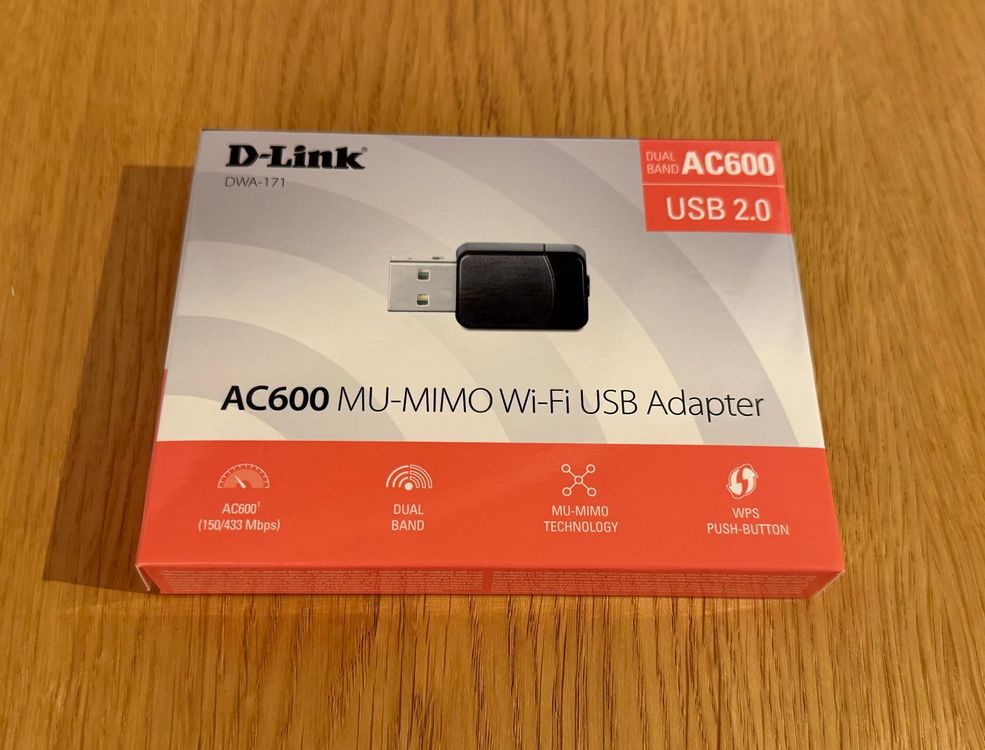 D-Link AC600 WLAN USB Stick Adapter, neuwertig (Gebraucht) in Basel für ...