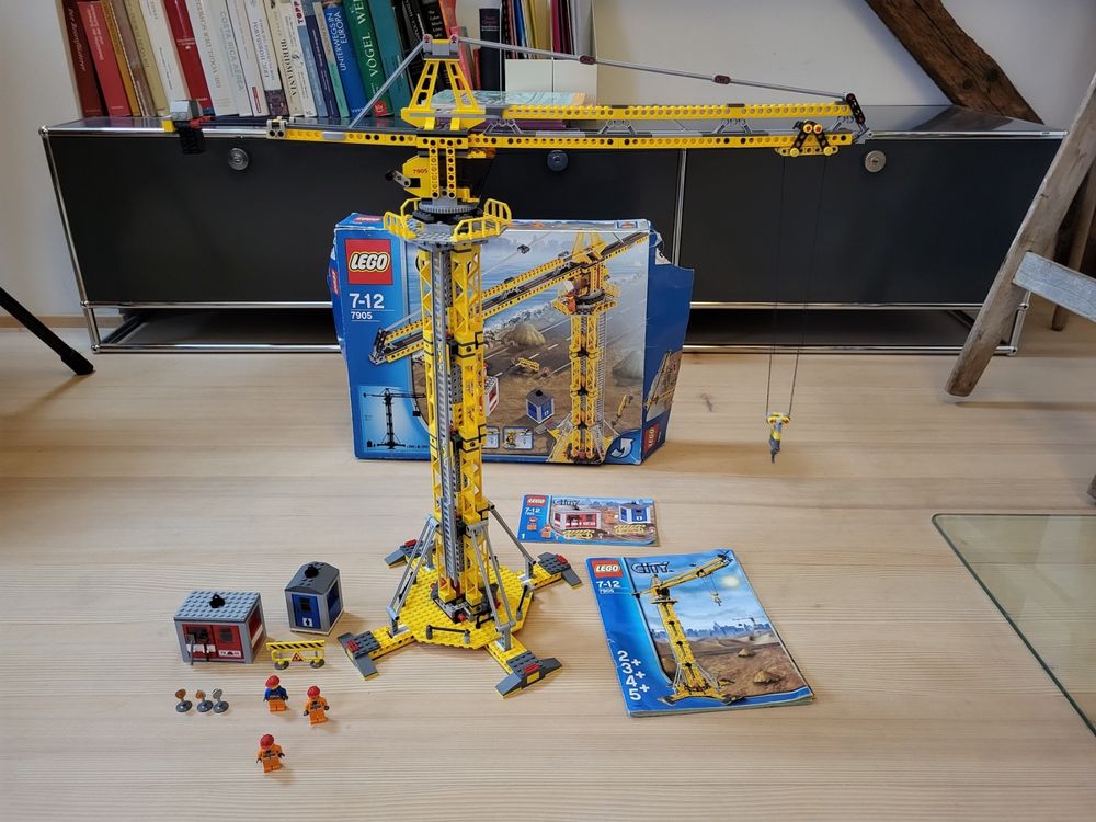 Lego 7905 Kran mit Baustellen-Zubehör | Kaufen auf Ricardo