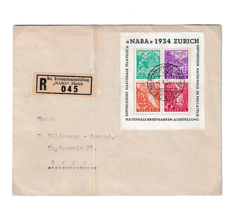 Alter Brief 1934 (Gebraucht) in BREMGARTEN AG für CHF 51 – mit ...