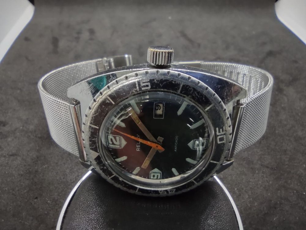 Relay French Diver - Date Cal. Parrenin 1641 - Watch - 1970 (Gebraucht ...