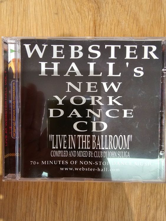 DJ John Suliga – Webster Hall's New York Dance CD "Live" | Kaufen auf ...