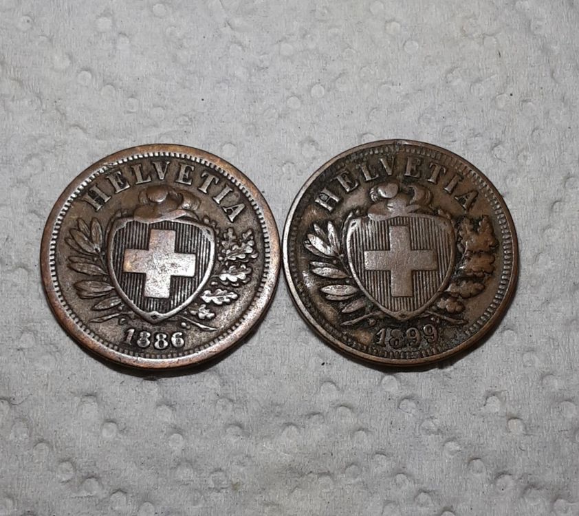 Schweizer Münzen, 2 Rappen | Kaufen auf Ricardo
