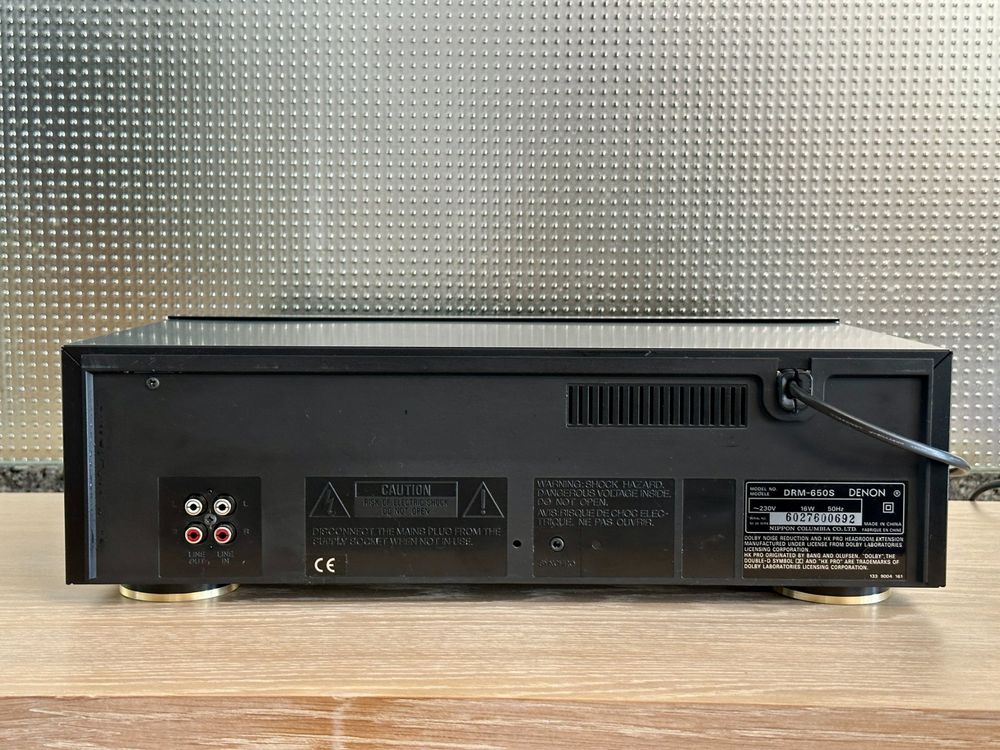 Denon DRM-650S Tapedeck mit Dolby S (Revidiert) (Gebraucht) in ...