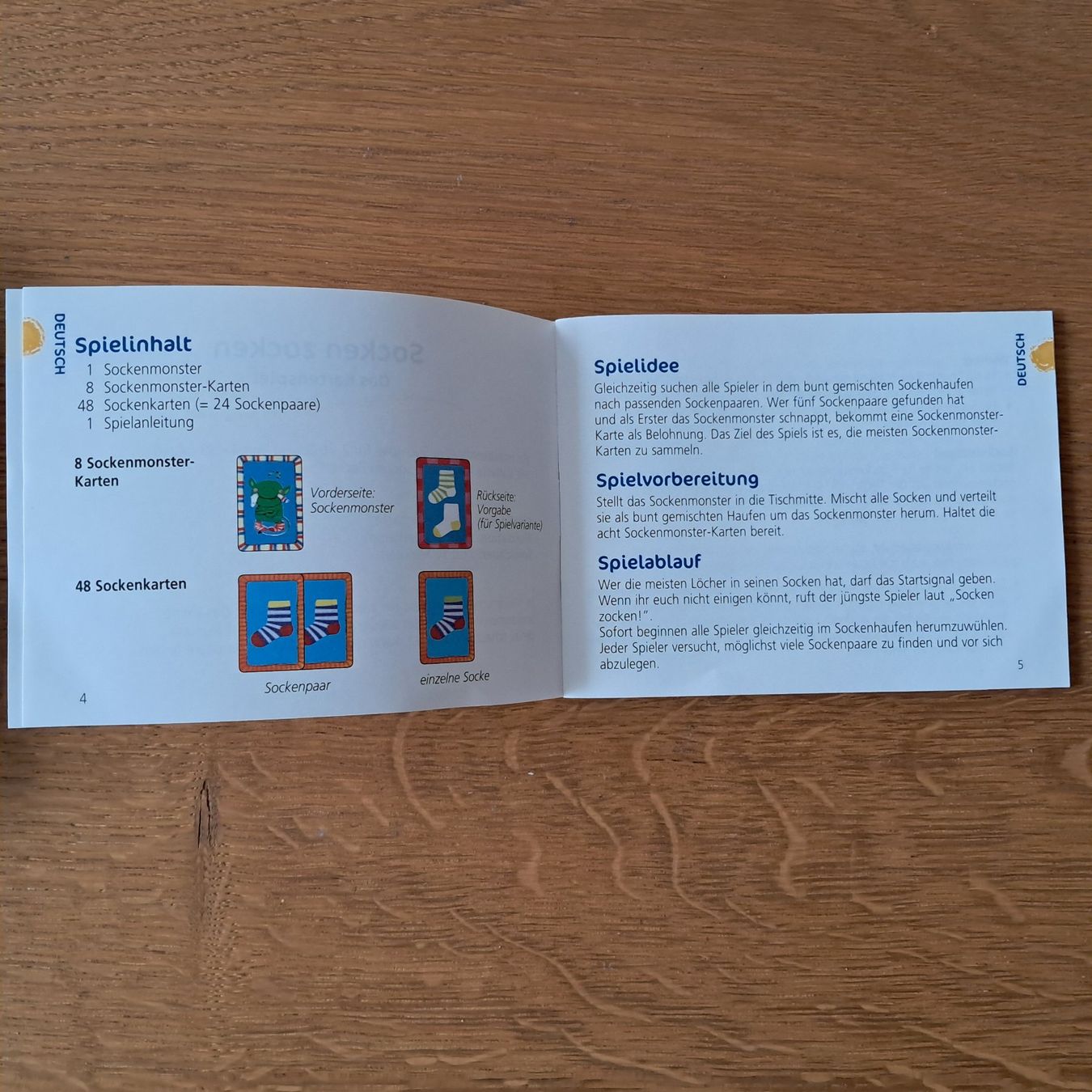 Haba Socken Zocken Kartenspiel - Komplett - neuwertig (Gebraucht) in ...