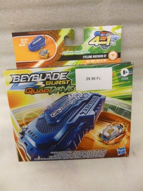 Beyblade Burst QuadDrive Toupie Cyclone Roktavor R7 100%NEW (Neu und ...
