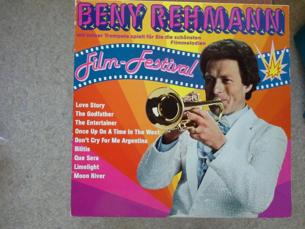 BENY REHMANN MIT SEINER TROMPETE SPIELT DIE SCHÖNSTEN FILMM (Neu ...