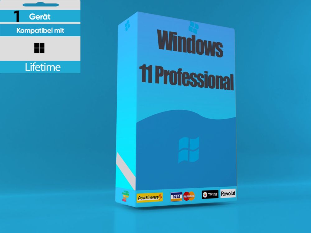 Microsoft Windows 11 Pro l 1 PC l Multilingual (Gebraucht) in ...