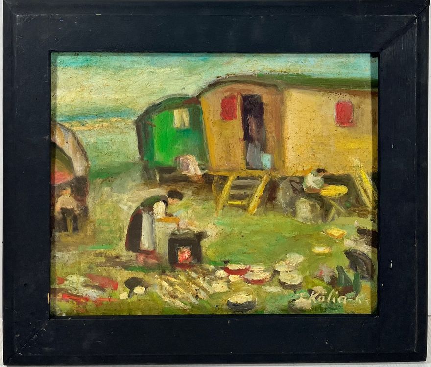 Joseph Kälin-Kupfer (1870-1965) Gemälde mit Personen (Gebraucht) in ...