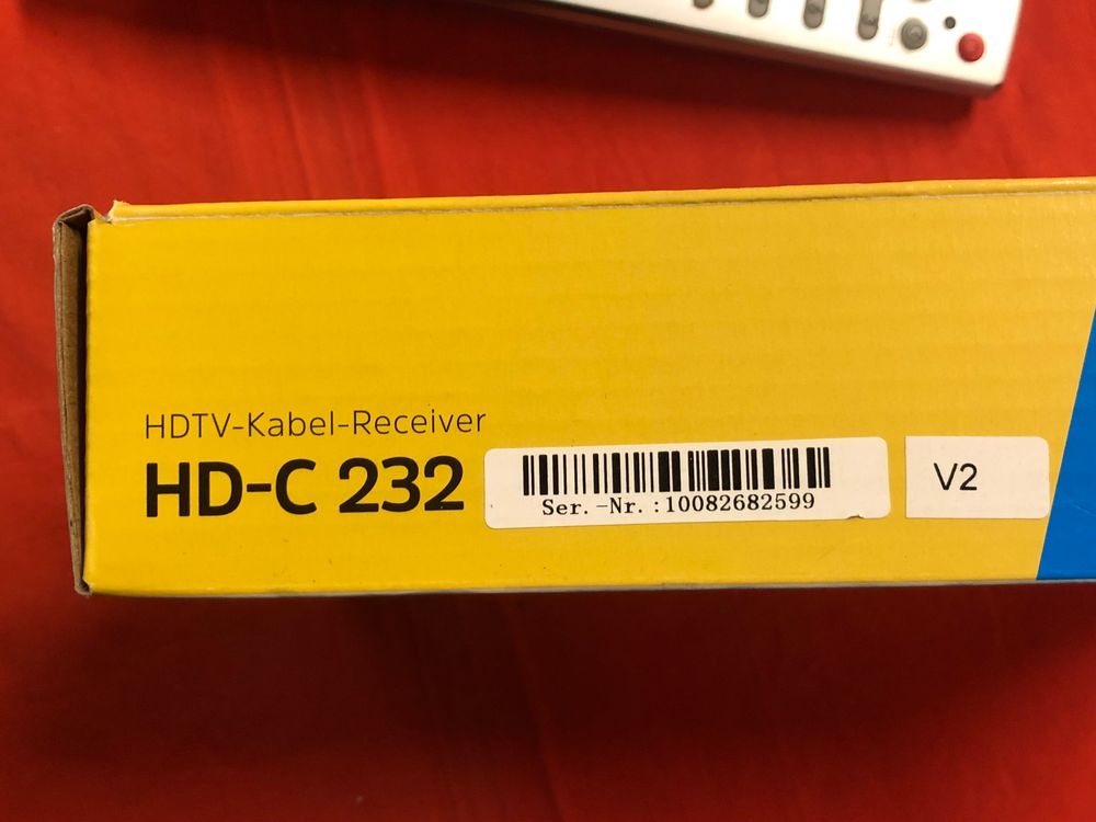Neue TV-Box Technisat HD-C232 für Kabel-TV (Neu (gemäss Beschreibung ...