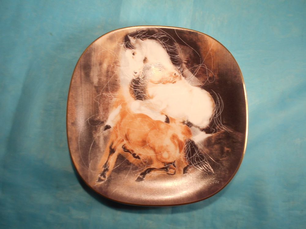 Sammelteller, Pferde, Hans Erni, Rosenthal, 1992 | Kaufen auf Ricardo