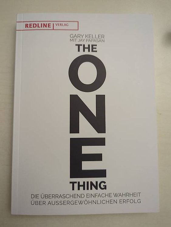 The One Thing - von Gary Keller und Jay Papasan (Gebraucht) in Burgdorf ...