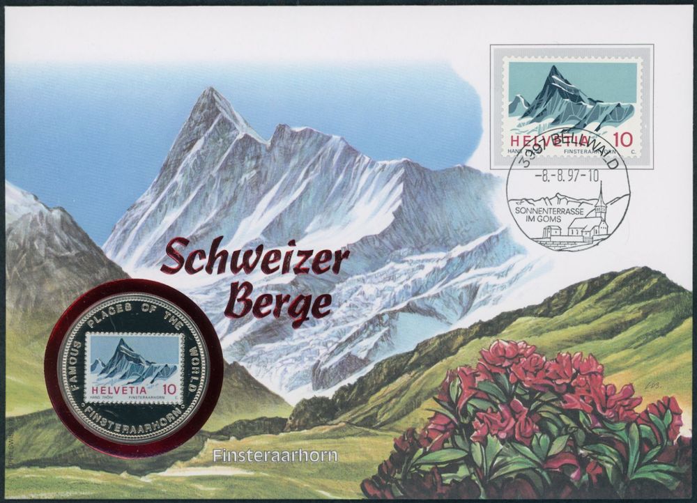 1997 - Schweizer Berge - Numisbrief | Kaufen auf Ricardo