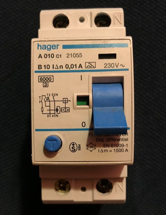 Hager Fi LS B10 2 Stück (Gebraucht) in Vilters für CHF 21 – mit ...