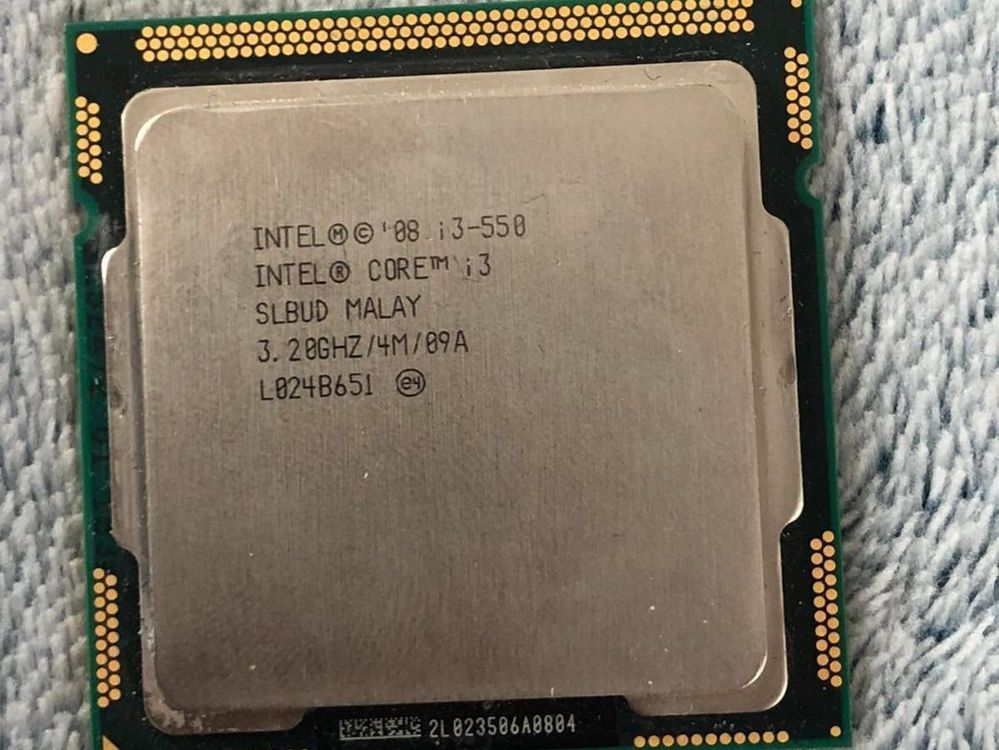 Intel Core i3-550 (Gebraucht) in MAGDEN für CHF 11 – mit Lieferung auf ...