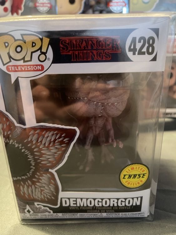 Stranger Things Demogorgon Funko Pop! #428 CHASE EDITION (Neu und ...