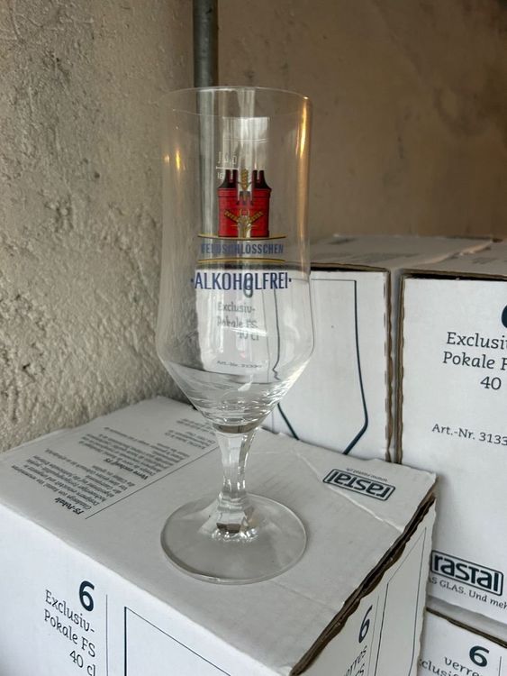 60 Stick Neue Bier Gläser Feldschlösschen | Kaufen auf Ricardo