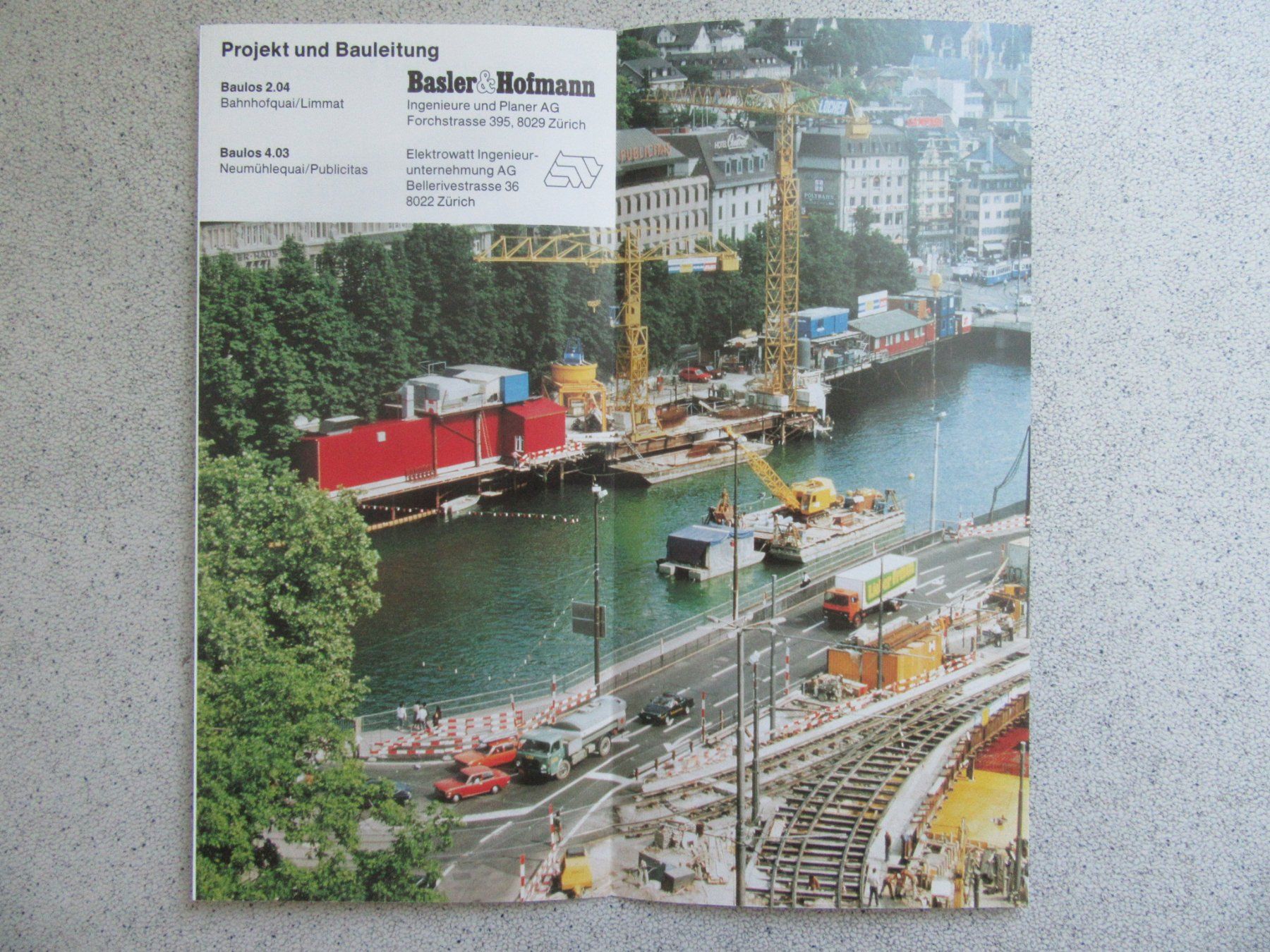 Broschüre Zürcher S-Bahn Baulos 2.04 und 4.03 (Gebraucht) in Rümlang ...