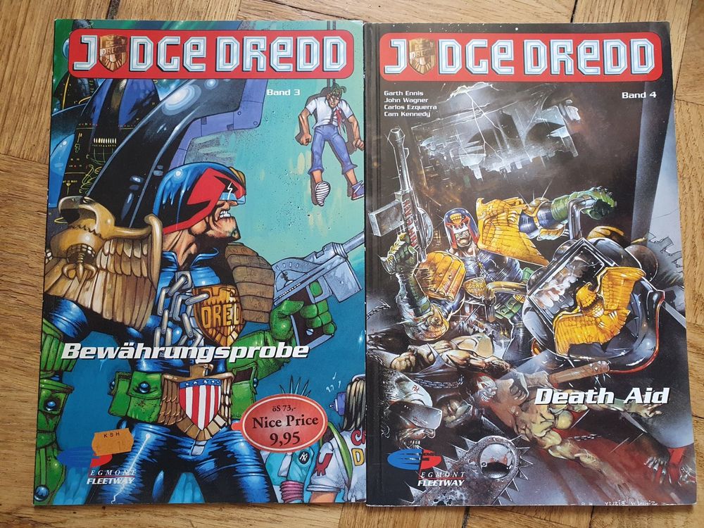2 Judge Dredd Comics - Band 3 & 4 - guter Zustand | Kaufen auf Ricardo