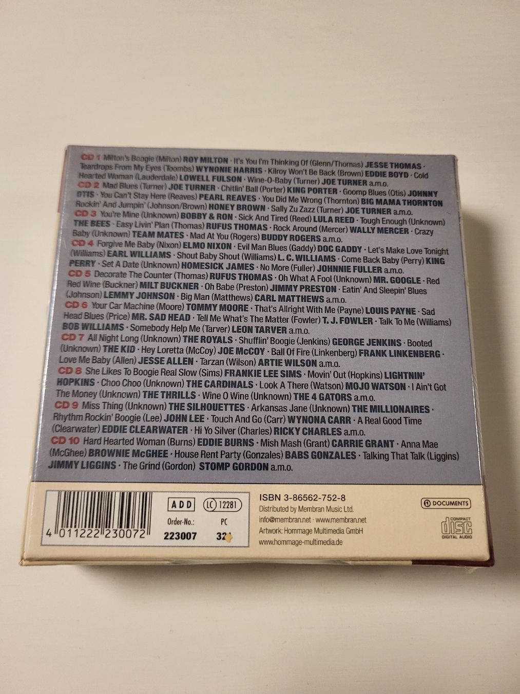 Rhythm & Blues 10 CD Set, Original Masters, Neu&OVP (Neu und ...