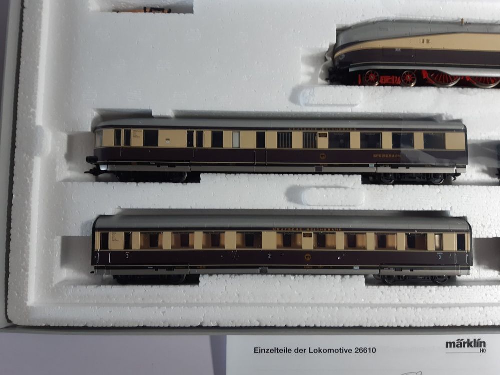 Märklin 26610 - Zugpackung Henschel Wegmann (Neu und originalverpackt ...