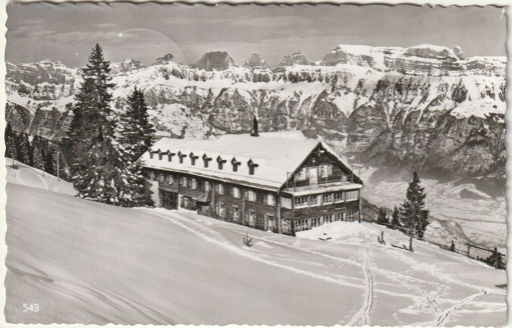 Foto-AK Berghotel Schönhalden ob Flums (Gebraucht) in Fislisbach für ...
