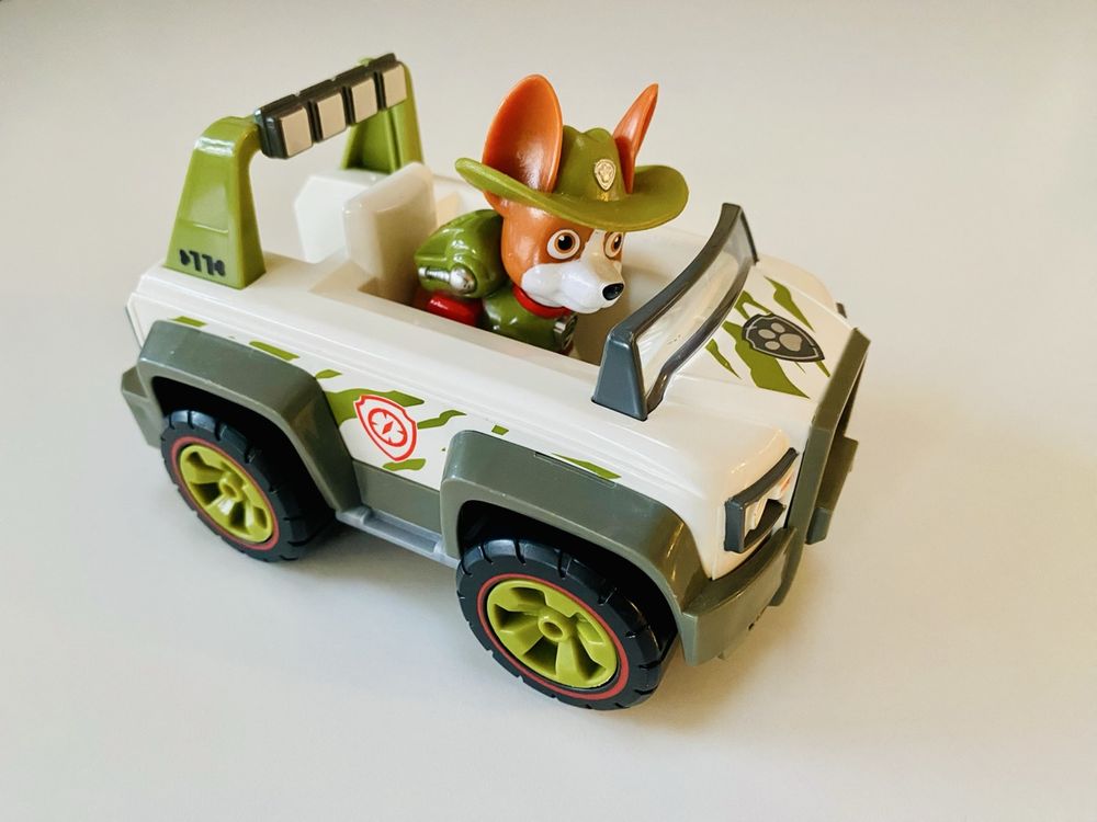 Paw Patrol Tracker Jeep mit Figur, super Zustand! (Gebraucht) in ...