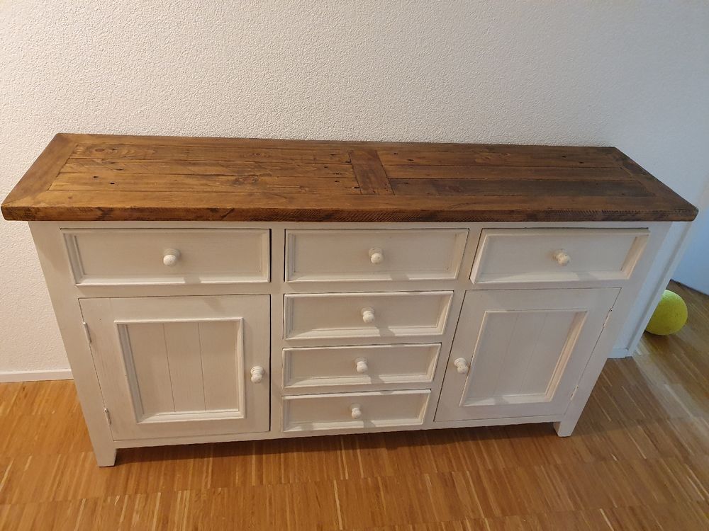 Sideboard Wei 223 Holz Vintage
