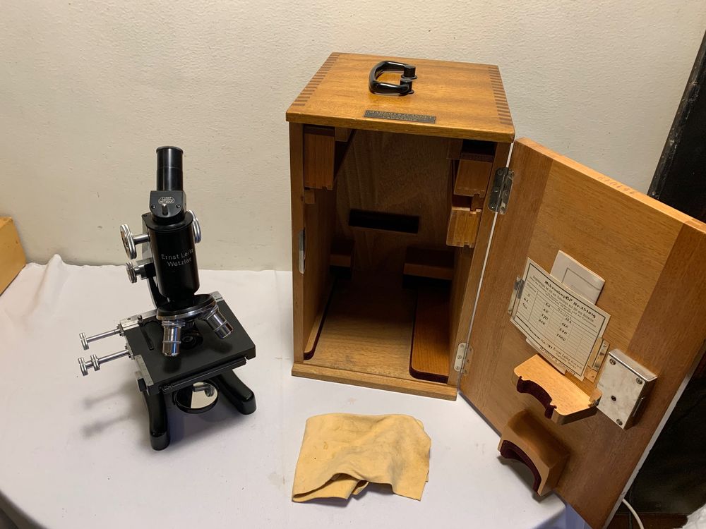 Microscope Ernst Leitz Wetzlar | Kaufen auf Ricardo