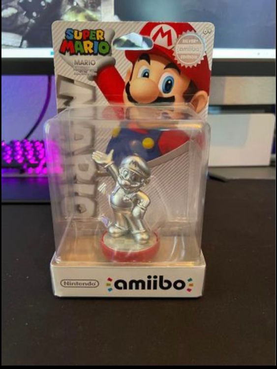 Amiibo Mario silver | Kaufen auf Ricardo