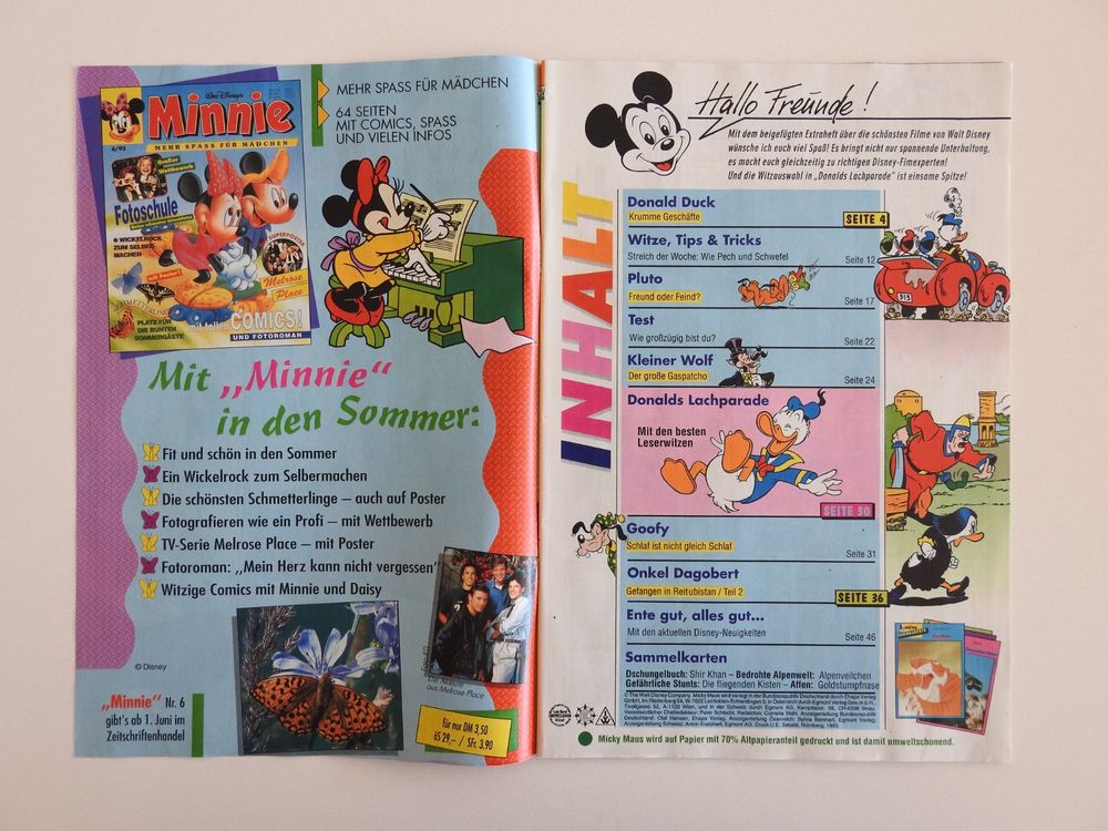 Micky Maus Magazin, 1993, Nr. 24 | Kaufen auf Ricardo