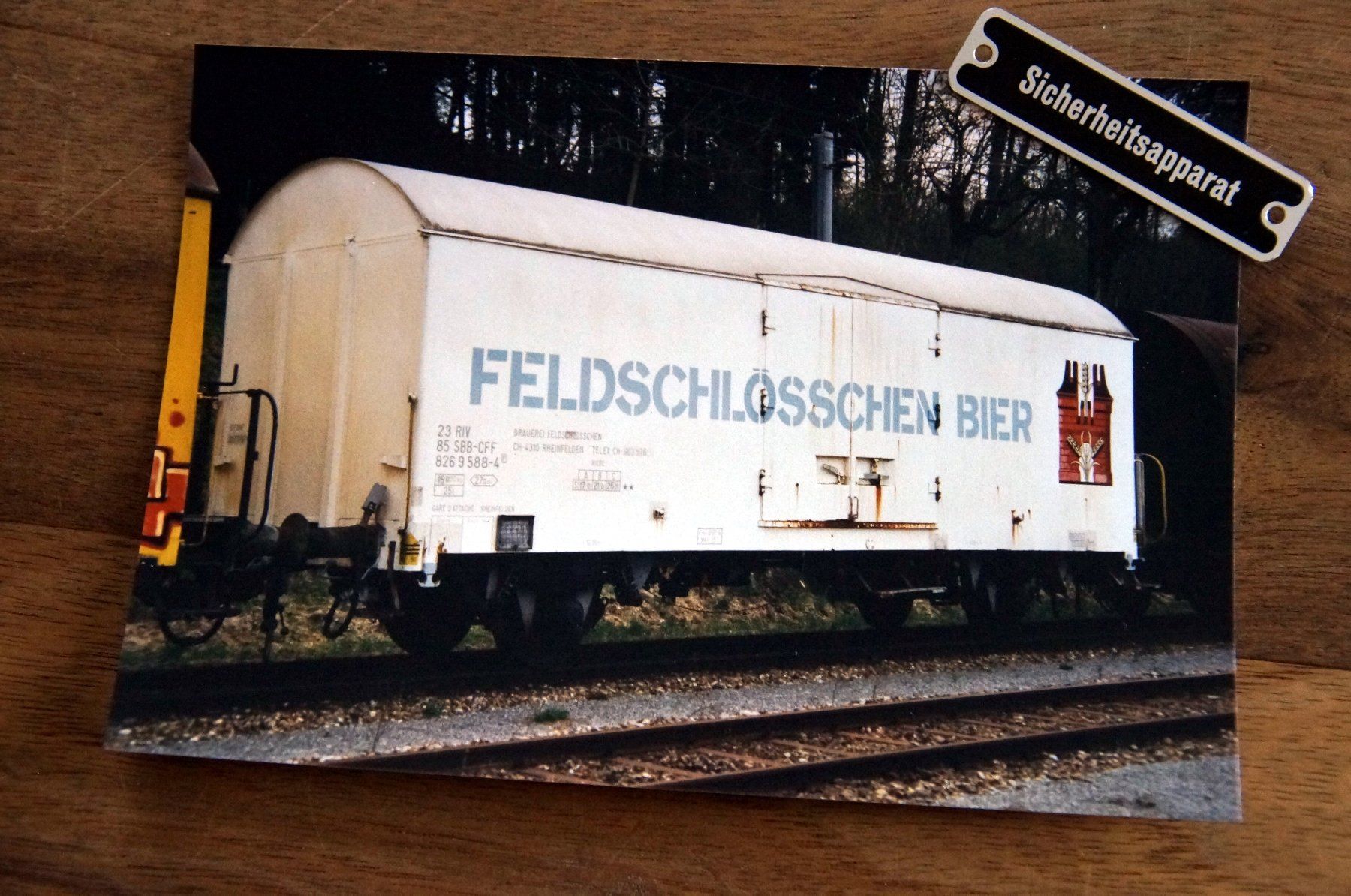SBB Güterwagen "Brauerei Feldschlösschen" (Foto) (Gebraucht) in ...