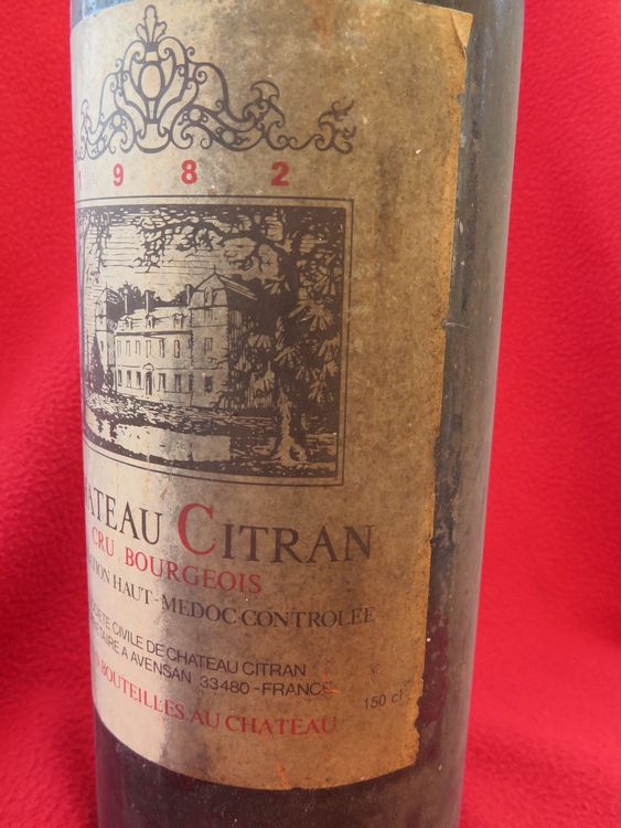 Chateau Citran 1982, 1,5 Liter | Kaufen auf Ricardo