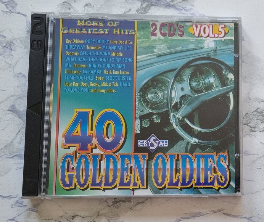 2 Cds Box - 40 GOLDEN OLDIES - Vol 5 - 1995 | Kaufen auf Ricardo