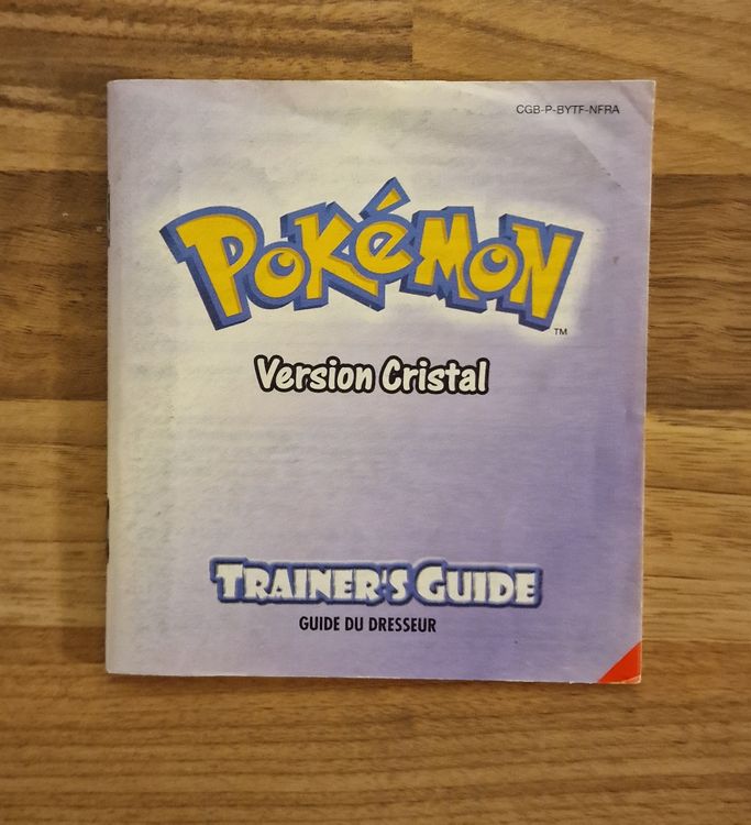 Trainer Guide Pokémon version Cristal | Kaufen auf Ricardo