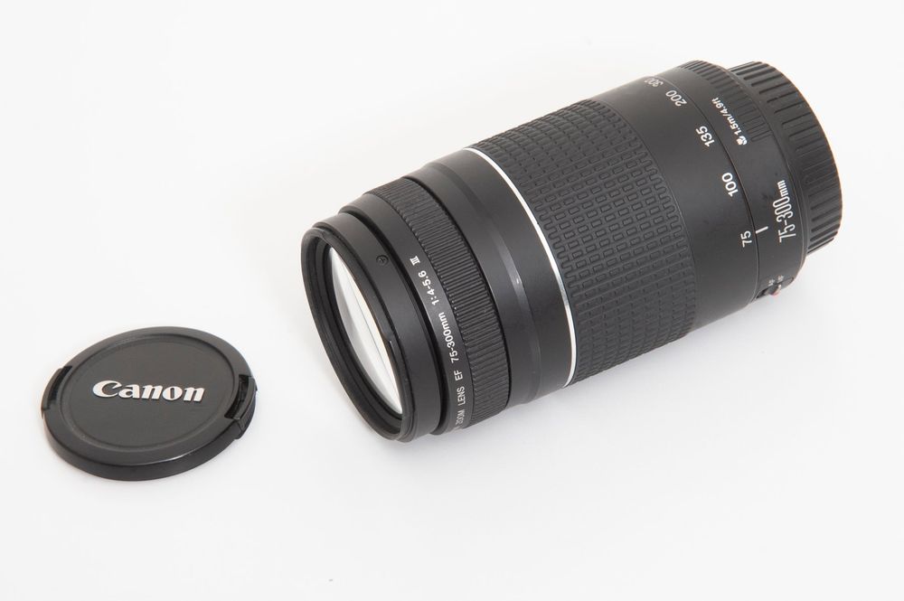 Canon Zoom Lens EF 75-300mm 1:4-5.6 III (D'occasion) à Lausanne pour ...