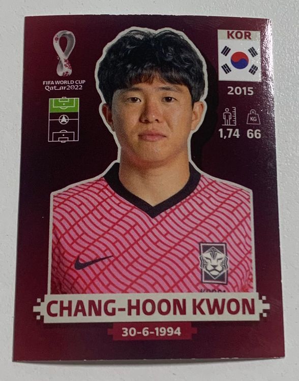 Panini FIFA World Cup 2022 - KOR 18 | Kaufen auf Ricardo