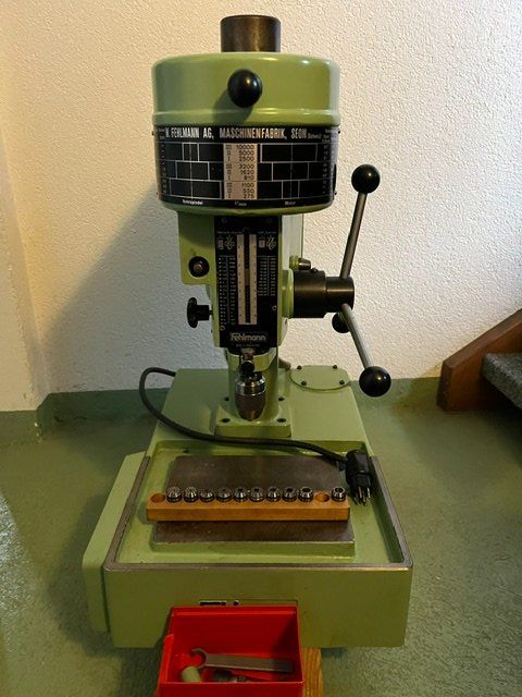 Tischbohrmaschine Fehlmann P10, revidiert (Gebraucht) in Steffisburg ...