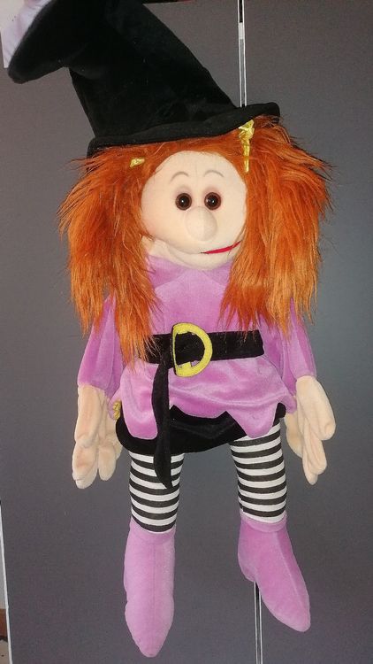 Living Puppets Handpuppe - Hexe Waltrudis - Ca. 65cm (Gebraucht) in ...