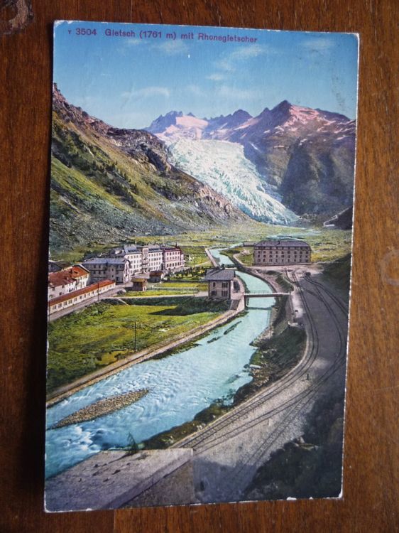 Gletsch mit Rhonegletscher, 11.VIII.26 | Kaufen auf Ricardo