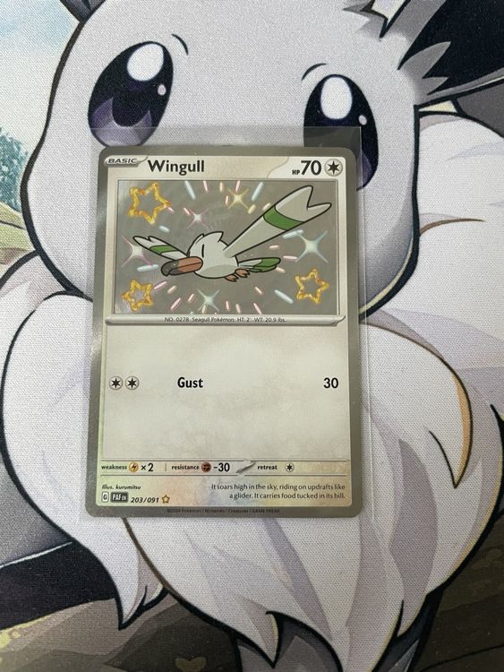 Pokemon Karte SHINY Wingull Paldean Fates EN | Kaufen auf Ricardo
