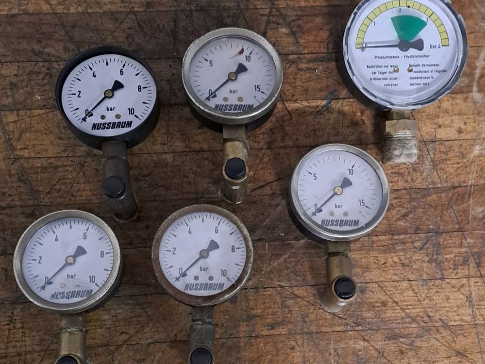 Alte Manometer | Kaufen auf Ricardo