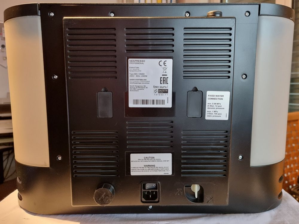 NESPRESSO GEMINI CS200 CS203 Typ 903 neue Schalen Topzustand | Kaufen ...